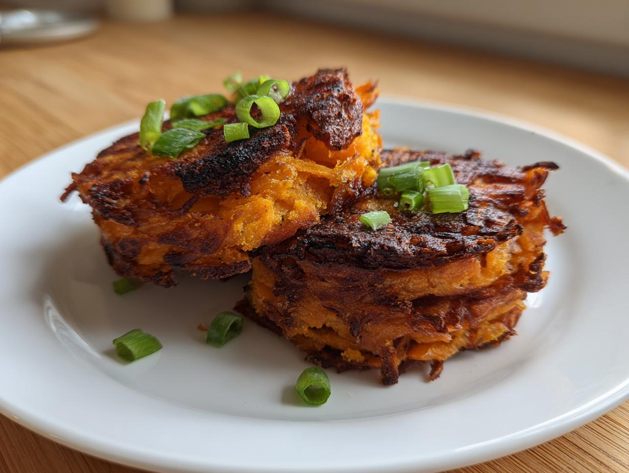 Crispy 3 Savory Sweet Potato Hash Browns