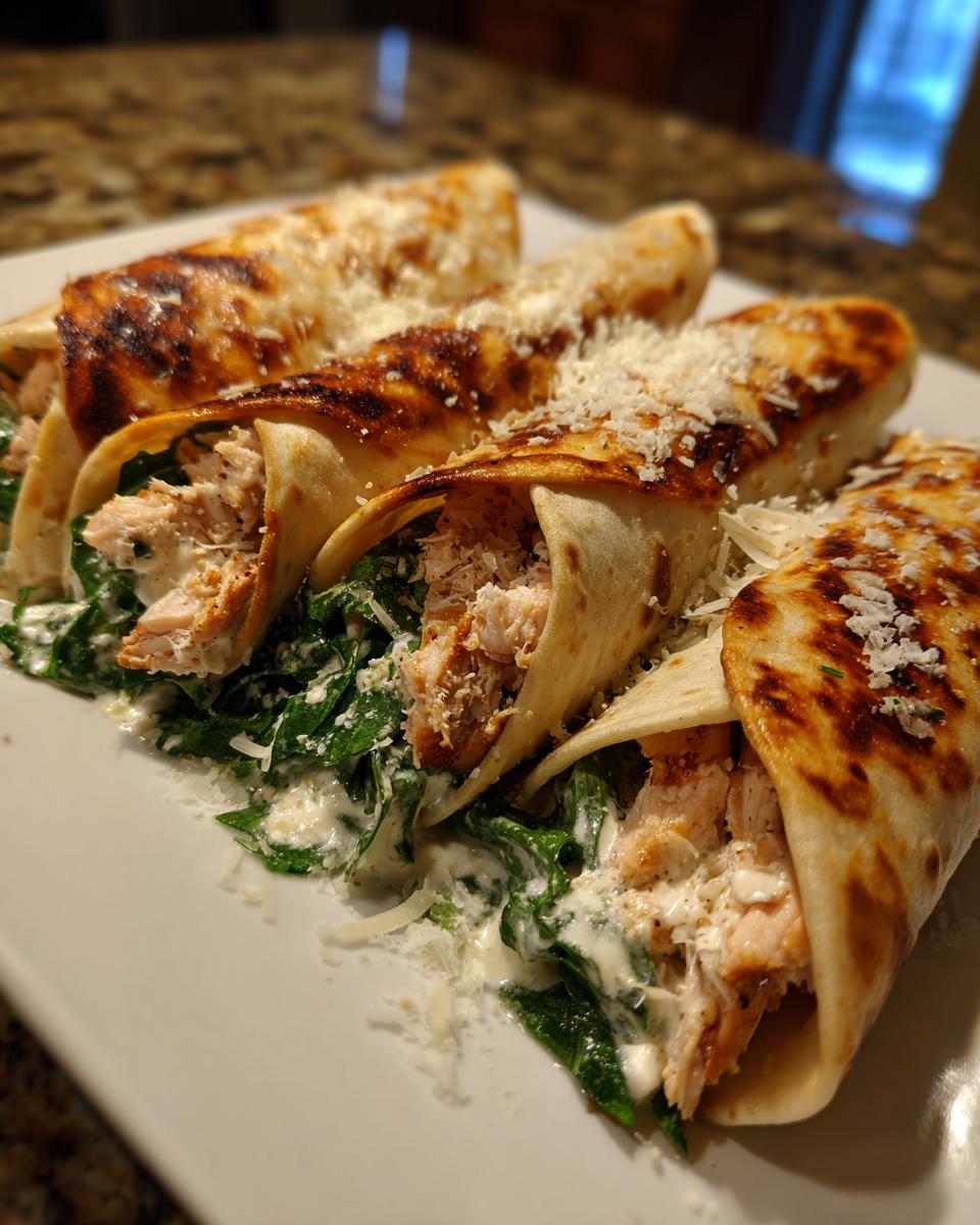 Amazing 20-Min Smash Chicken Caesar Tacos