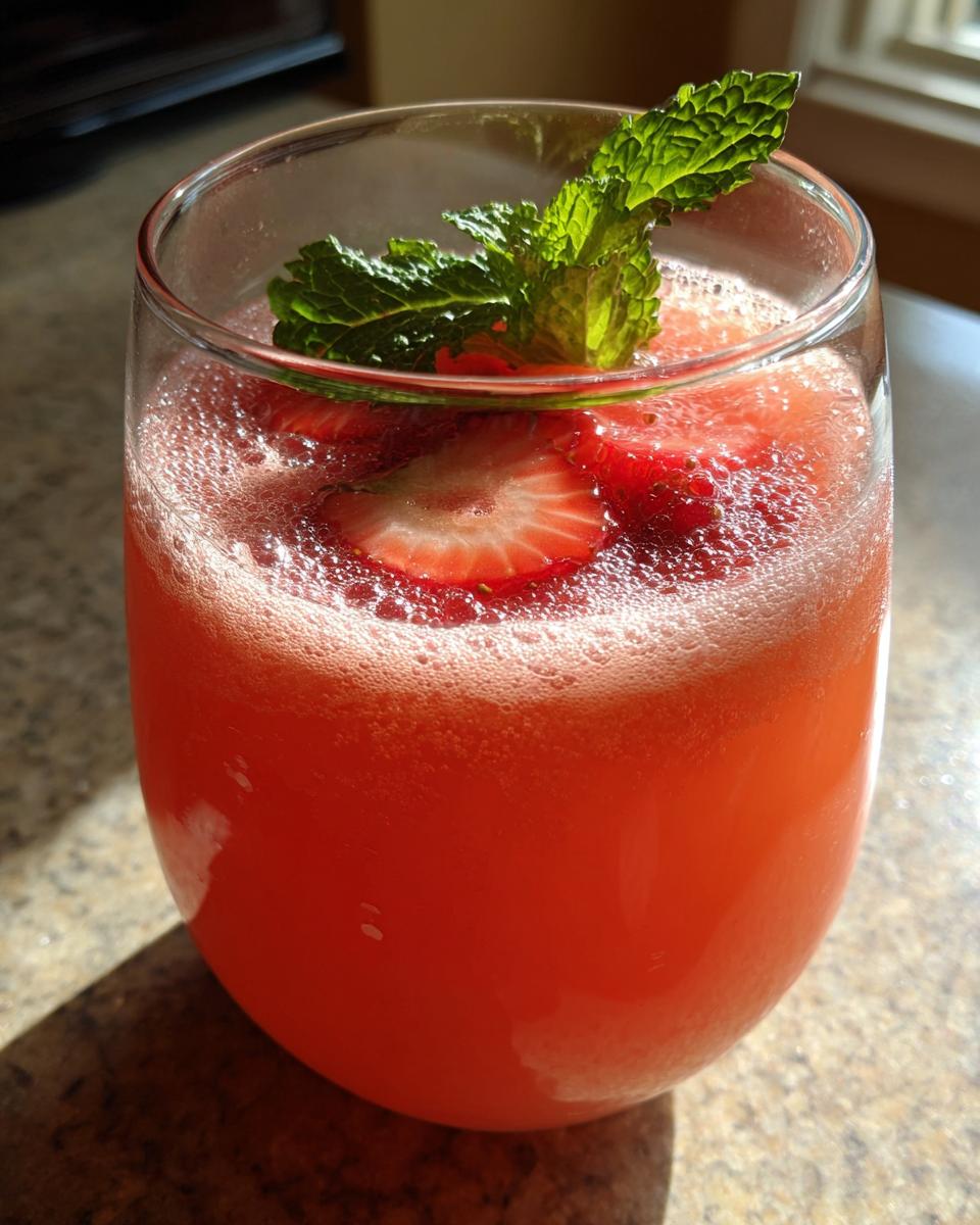 3 Ingredient Strawberry Lemonade Punch Magic
