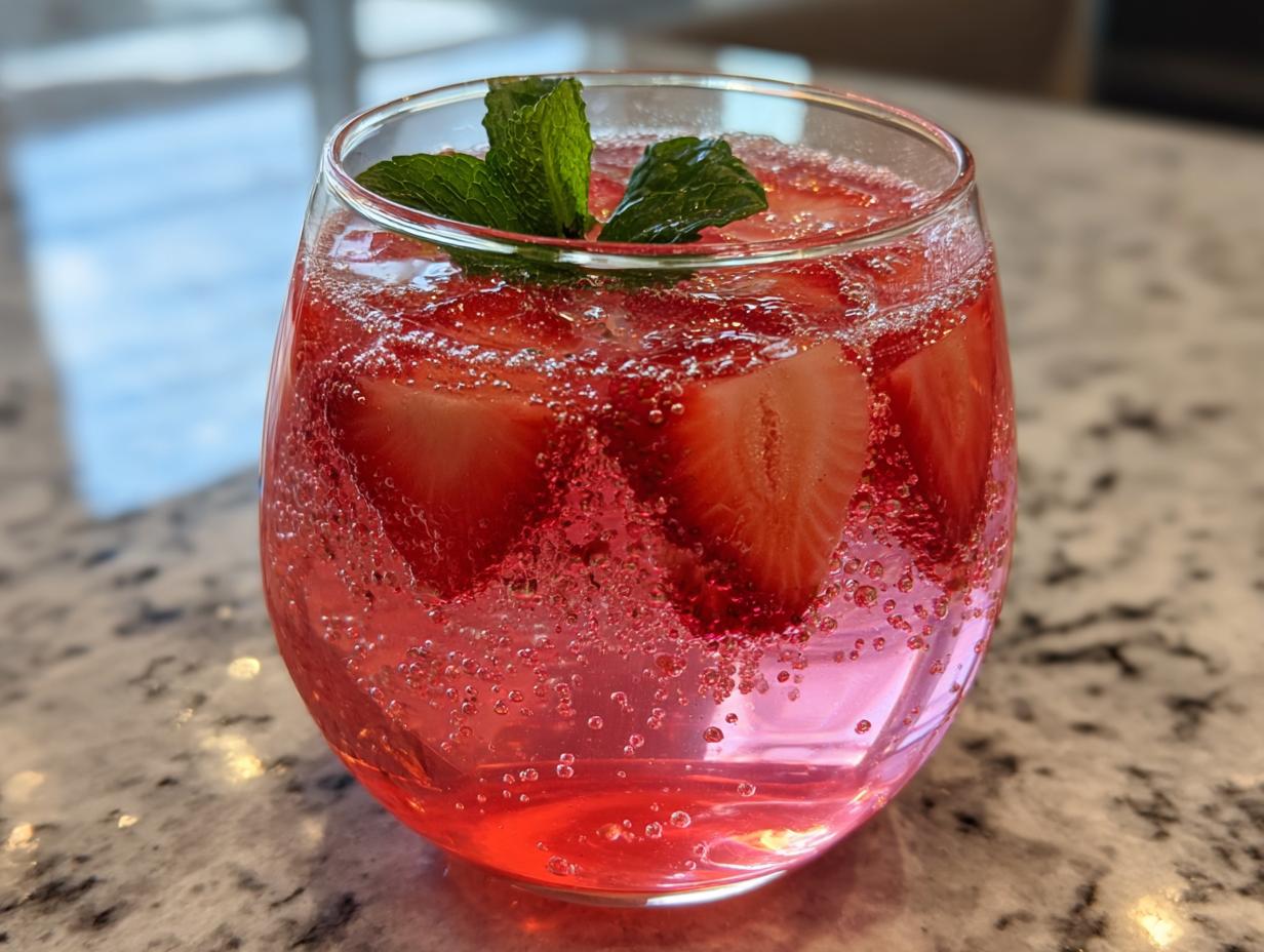 3 Ingredient Strawberry Lemonade Punch Magic