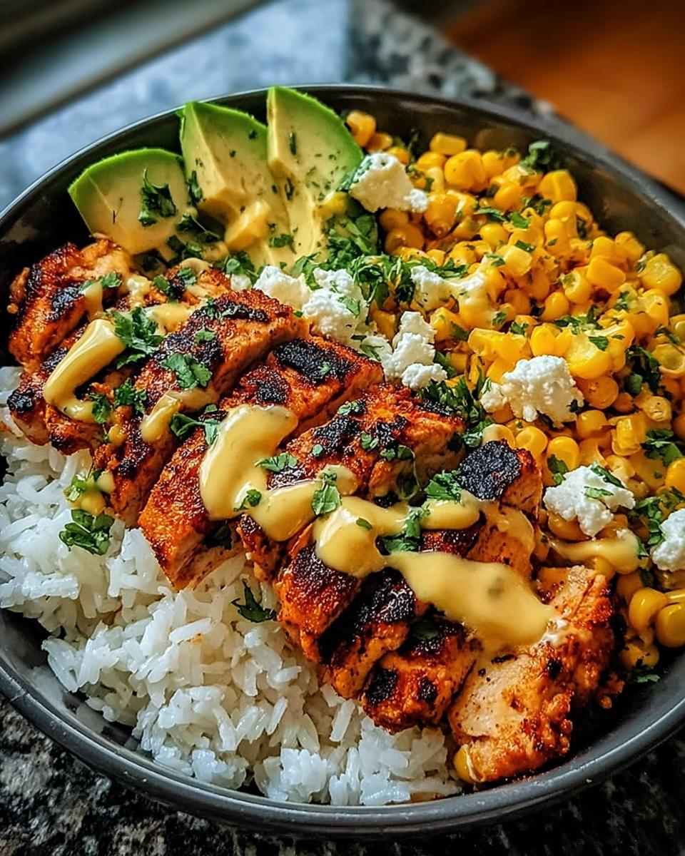 Amazing Street Corn Chicken Rice Bowl In 30 Min
