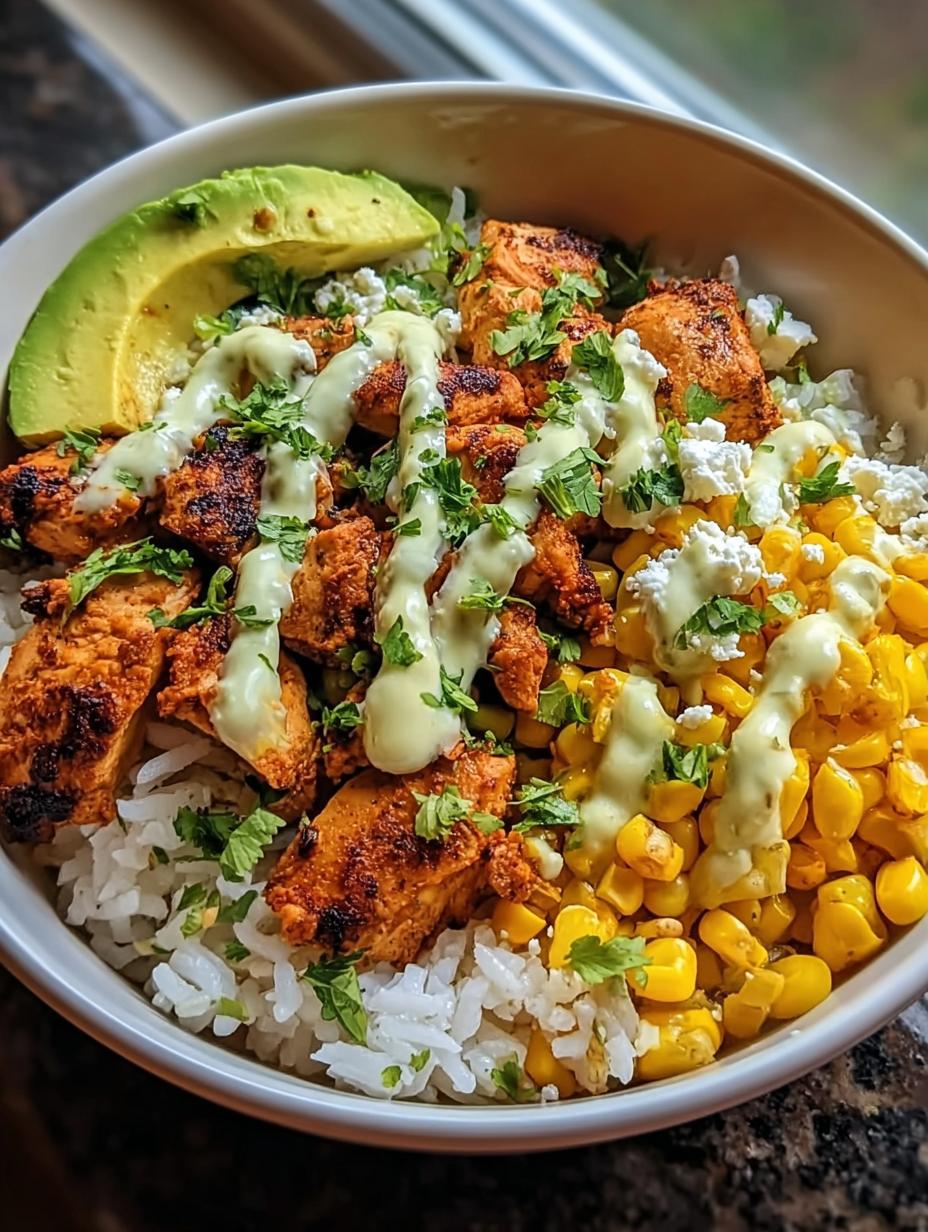 Amazing Street Corn Chicken Rice Bowl In 30 Min